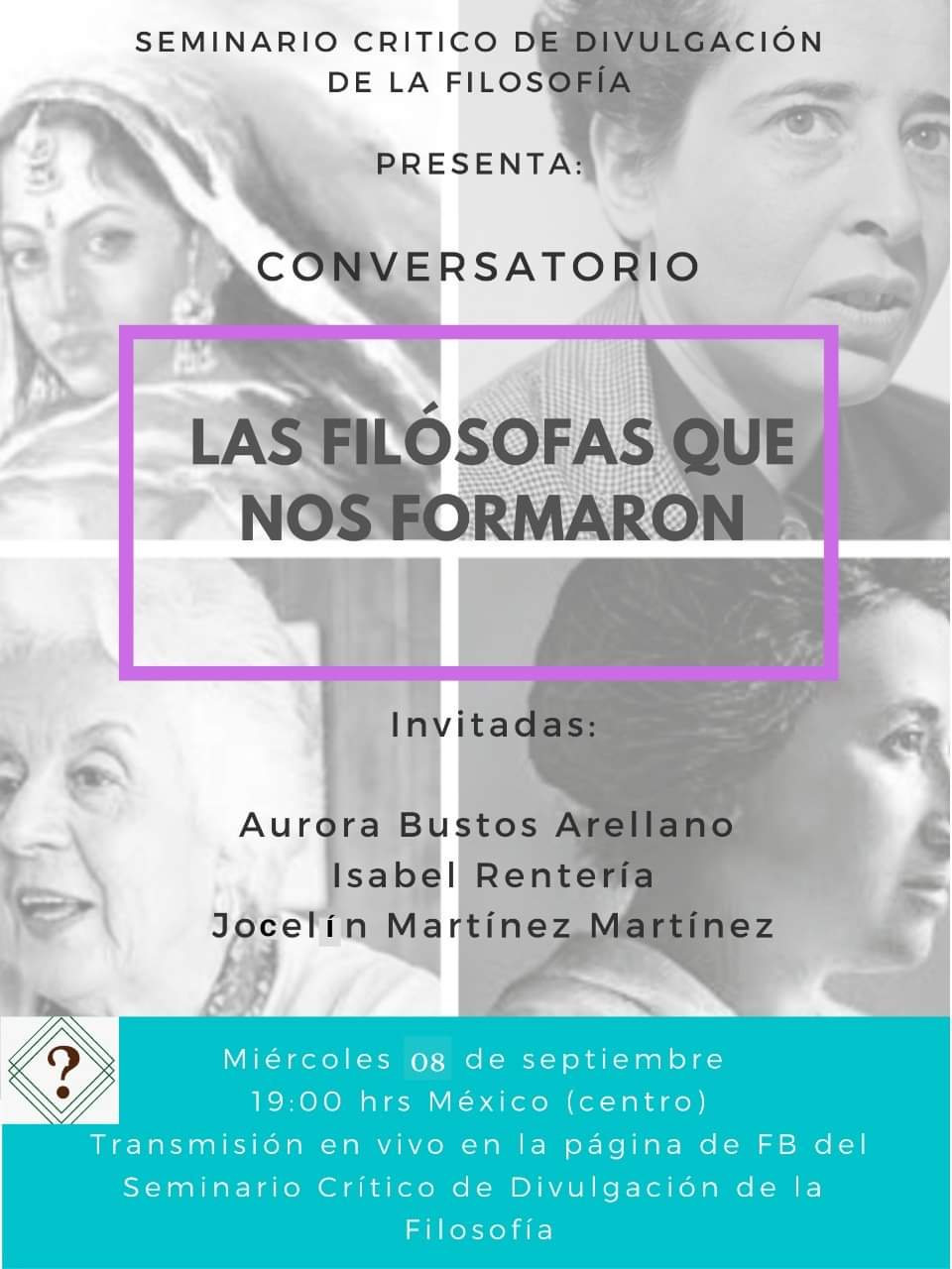 Las filósofas que nos formaron – Red colombiana de mujeres filósofas